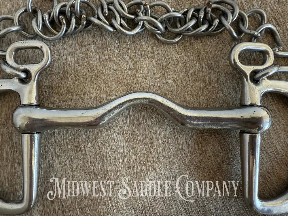 Slotted Cheek Port Mouth Kimberwick English Horse Bit – Midwest Saddle ...